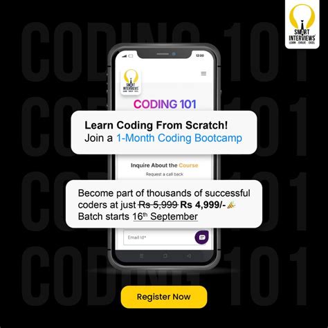 Smart Interviews On Linkedin Coding101 Codingbootcamp Coding Programming Smartinterviews