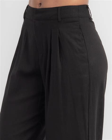 Shop Mooloola Serena Pants In Black Fast Shipping And Easy Returns City Beach Australia