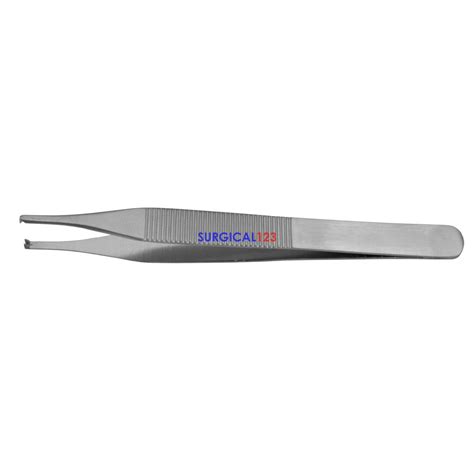 Disposable Adson Tissue Forceps 1x2 Teeth Tips 50 Pack