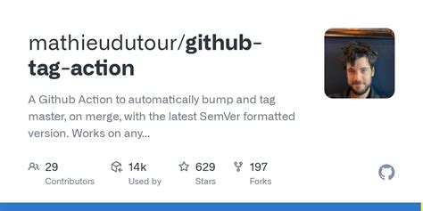 github mathieudutour github tag action a github action to