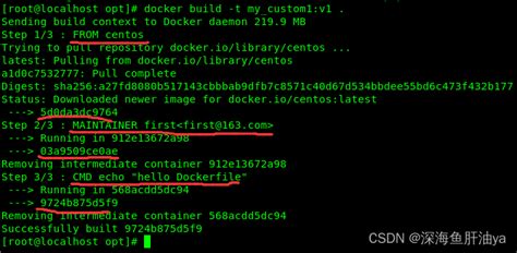 Docker手把手教程（四）dockerfile完全指南 Dockerfile教程 Csdn博客