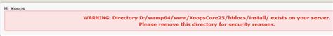 xoops result · issue 1103 · xoops xoopscore25 · github