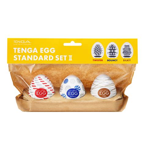 Tenga 3 Egg Variationspack Nr 2 Eggs Masturbators Sex Toys