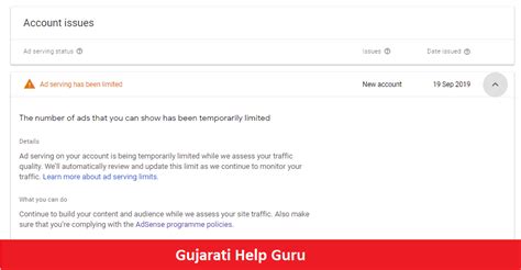 How To Fix Temporary Ads Serving Limit Placed On Your Adsense Account