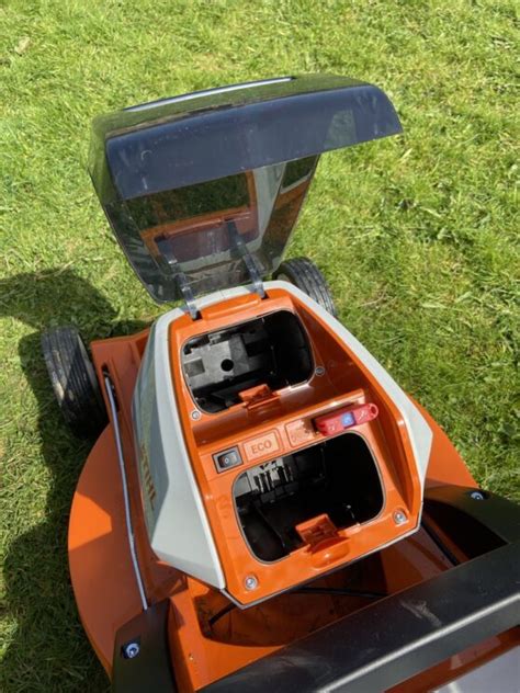 Review Stihl Rma Tc Cordless Battery Lawn Mower With Stihl Connect Jack Wallington