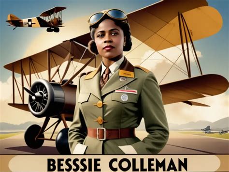 Bessie Coleman Primera Mujer Afroamericana En Volar