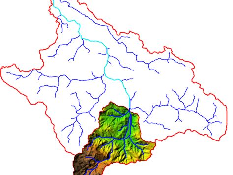 Delineated Stream And Catchment Watershed And All Watershed Statistics