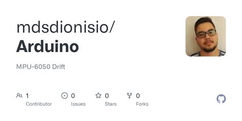 GitHub Mdsdionisio Arduino MPU 6050 Drift