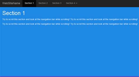 Cara Membuat Scrollspy Dengan Menggunakan Bootstrap