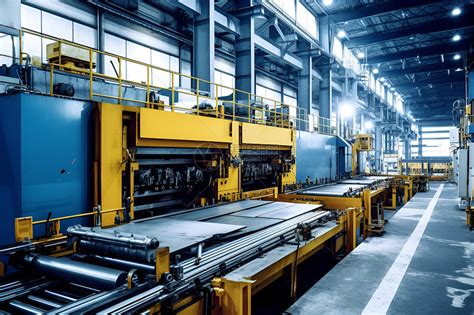 工厂设备繁多的大型机器厂高清图片下载 正版图片600876667 摄图网