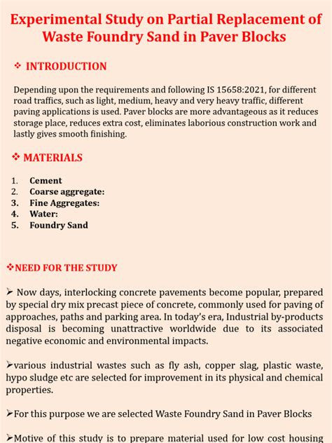 Project 011 Pdf Concrete Materials