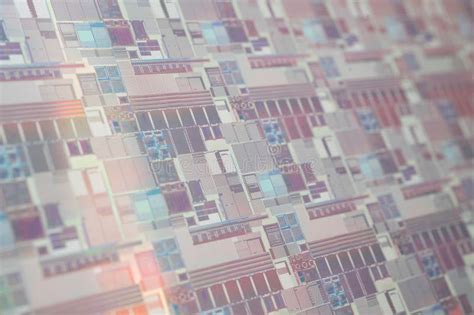 Silicon Wafer For Manufacturing Semiconductor Of Integrated Circuit