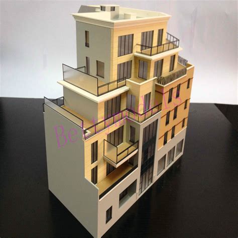 Scale Building Model Maker Hand Made Custom Architecture Mock Up