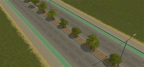 Is There An American Road That Has A Tree Median And Bike Lanes R