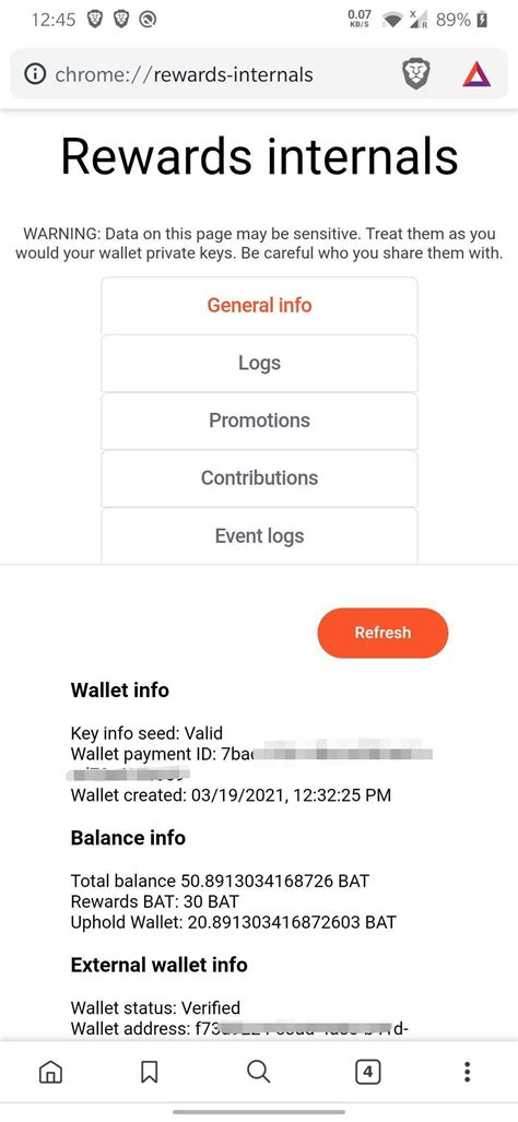 Attempt Uphold Wallet Relinking More Often · Issue 14573 · Bravebrave Browser · Github