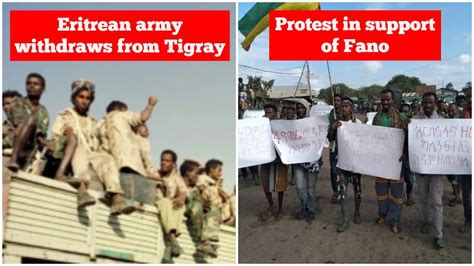Eritrean Army Withdraws From Tigray Protest In Support Of Amhara Fano
