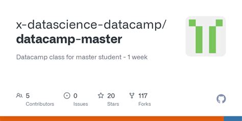Github X Datascience Datacampdatacamp Master Datacamp Class For