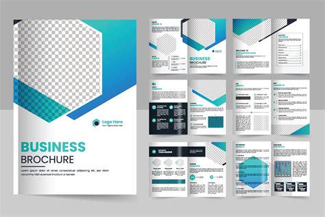 Brochure Template Layout Design And Corporate Minimal Multipage