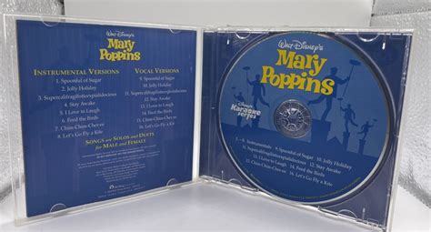 Disney Karaoke Series Mary Poppins Cd 2004 Walt Disney Music Sing Along
