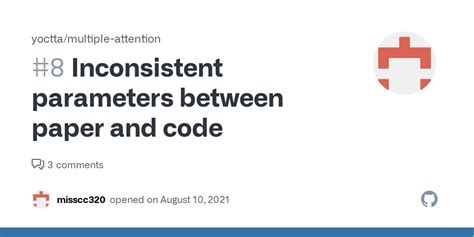 inconsistent parameters between paper and code · issue 8 · yoctta