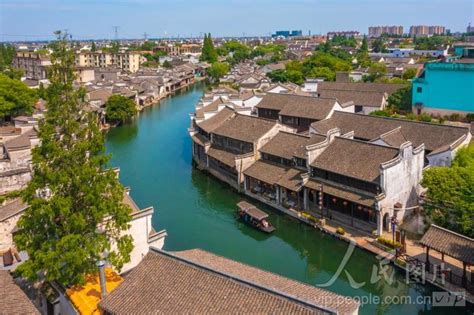 浙江南浔：百间楼河过百楼 人民图片网
