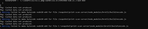 How To Fix The Problem Of Failed To Make Bytecode Node10 X64 For File