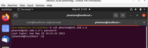 installation of splunk phantom soar using virtual machine