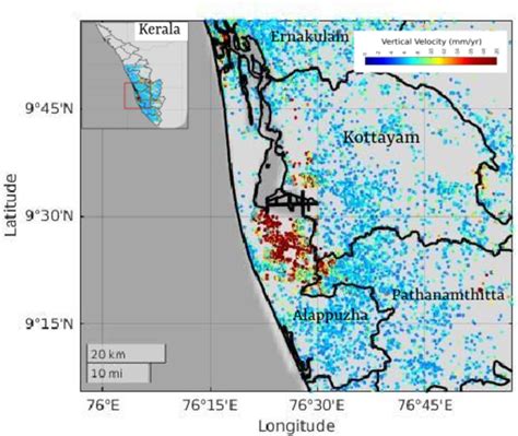 Figure 2 From Sbas Insar Analysis Of Coastal Subsidence In Kerala India To Monitor Flood