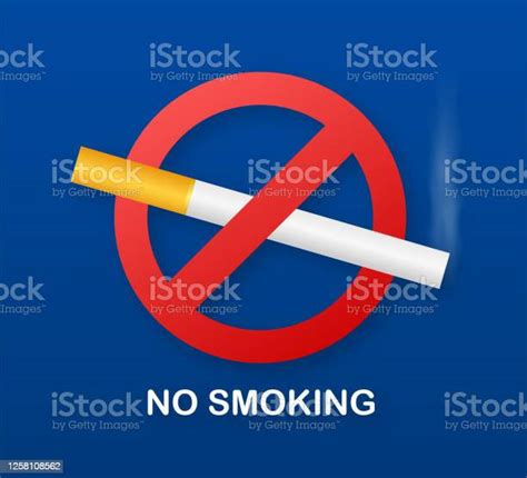 흰색 배경에 흡연 표지판이 없습니다 벡터 스톡 일러스트레이션 3차원 형태에 대한 스톡 벡터 아트 및 기타 이미지 3차원 형태 건강에 좋지 않은 음식 격리 Istock