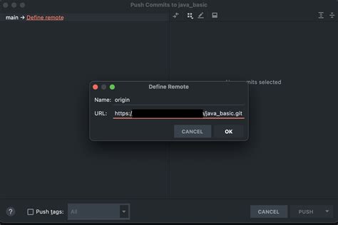 [intellij] intellij git 연동 1 원격저장소 push