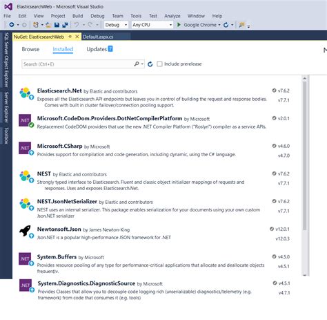 Elastic Search In Net With Nest Stack Overflow