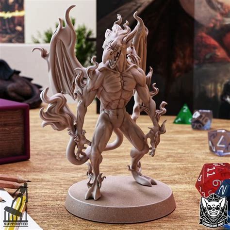 🔥 Fire Mephit・ 3d File For 3d Printing・cults