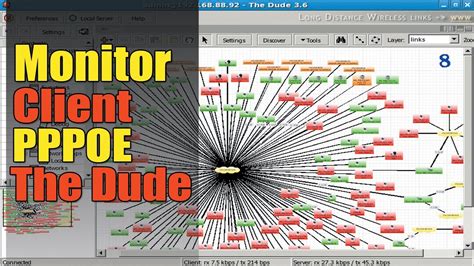 Monitoring Client PPPOE Dengan Aplikasi The Dude YouTube