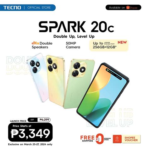 Get The Tecno Spark C With Gb Storage For Less Than P K For A Limited Time Technobaboy