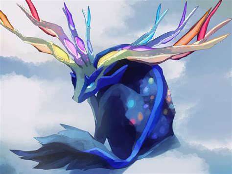 Xerneas Pokemon Drawn By Fusenryo Danbooru