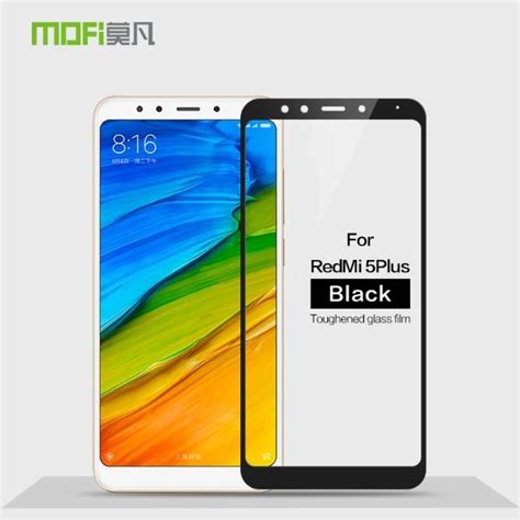 Jual TEMPERED GLASS WARNA FULL COVER XIAOMI REDMI 5 PLUS ANTI GORES KACA XIAOMI REDMI5 PLUS