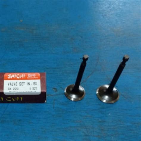 Jual Klep Valve In Ex Katup Buka Tutup Mesin Bensin GX220 GX 220 7 Hp 12 Kab Gresik Sinar