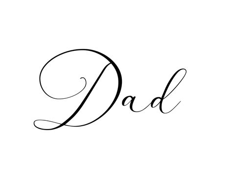 How To Write Dad In Cursive Writing Freebie Finding Mom
