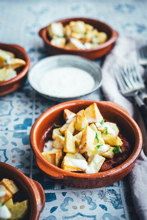 Patatas Bravas Aus Der Heißluftfritteuse Moeys Kitchen Foodblog