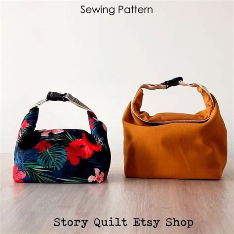 Roll Top Lunch Sack Etsy