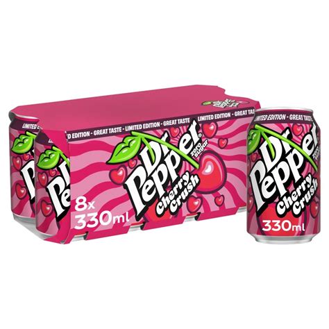 Dr Pepper Cherry Crush Multipack 8x 330ml Candymail Uk