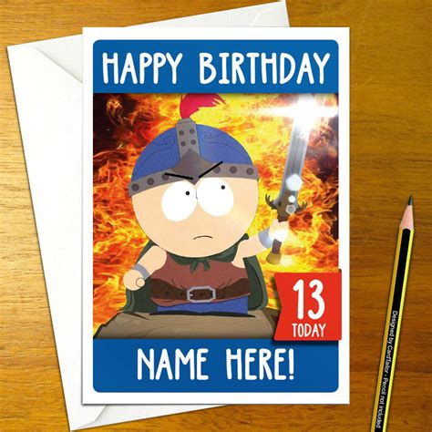 South Park Verjaardagskaart