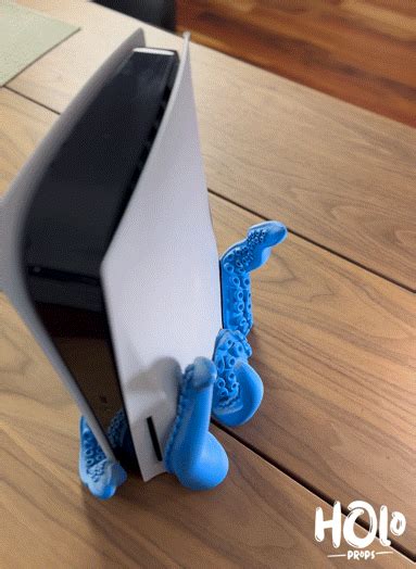 🐙 Tentacle Stand Playstation 5 Disc Edition・ 3d File For 3d Printing・cults