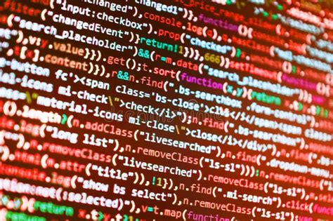 Abstract Source Code Background Mobile App Developer Programmer