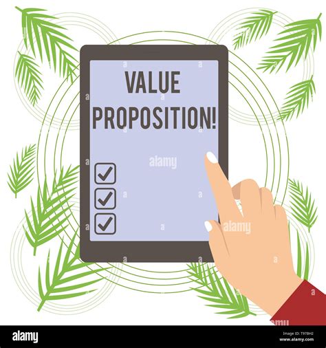 Text Sign Showing Value Proposition Business Photo Text Innovation