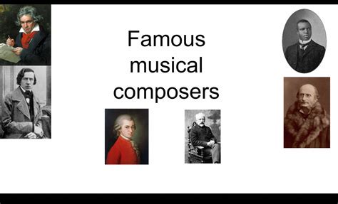 Famous Musical Composers By Krokscer On Deviantart