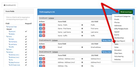 Bring Data In Through Your Form Without Mapping A Field By Setting A Default Or Rule Little