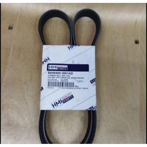 Jual Fan Belt Tali Kipas Hyundai I20 Grand Avega All New Rio Ori