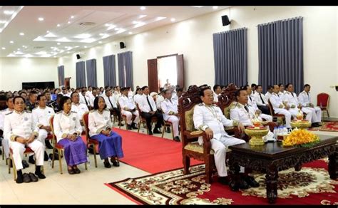 រដ្ឋបាលខេត្តមណ្ឌលគិរី ប្រារព្ឋពិធីគោរពព្រះវិញ្ញាណក្ខន្ឋ ព្រះករុណា