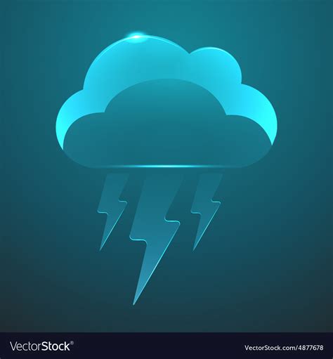 Glass Flash Icon Royalty Free Vector Image Vectorstock
